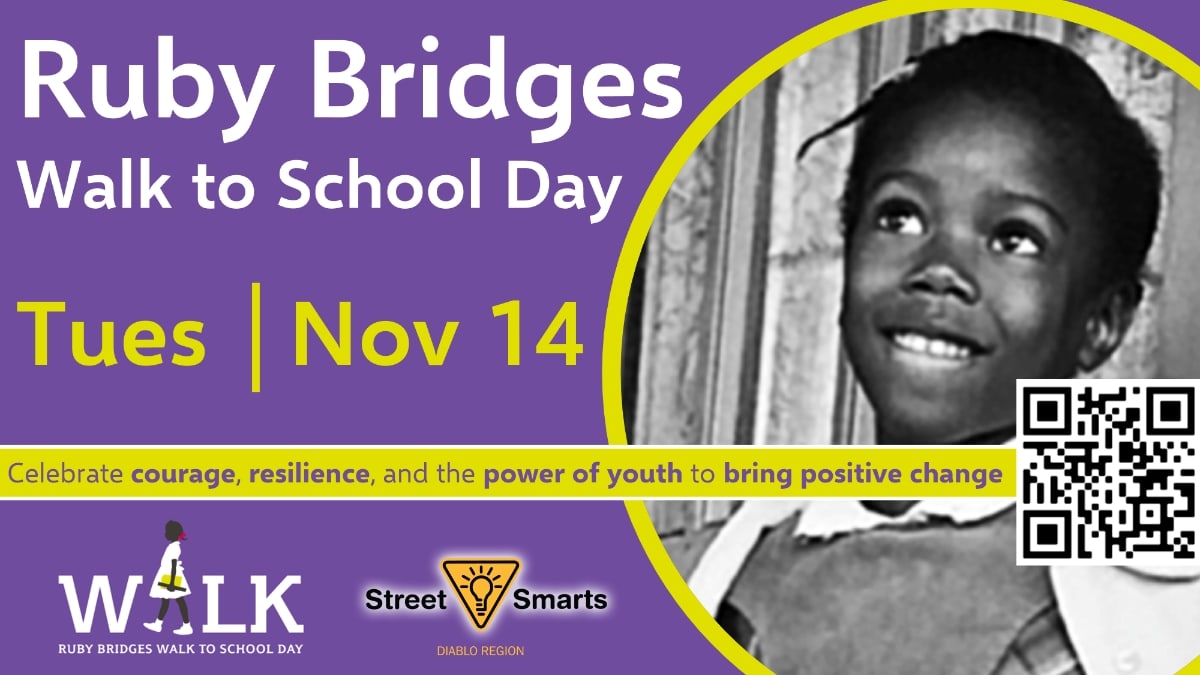 Ruby Bridges Walk To School Day November 14 Street Smarts Diablo Region